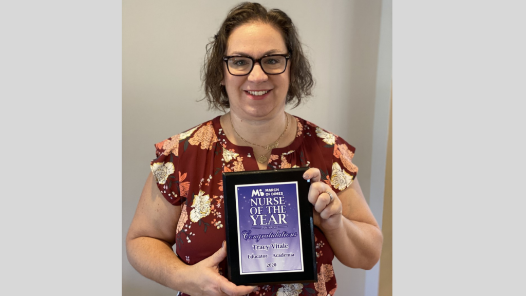 Rutgers professor receives Nurse of the Year award from March of Dimes ...